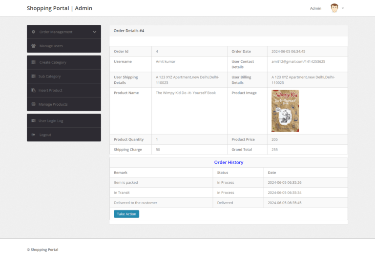 Online Shopping Portal Project in Php|E-commerce Online Shopping Portal