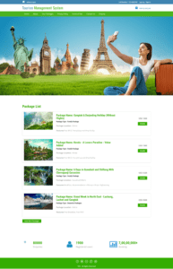 Tourism Management System in php free download With Source Code
