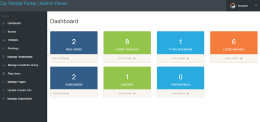 Car Rental Project in PHP and Mysql ,online Car Rental Management ...