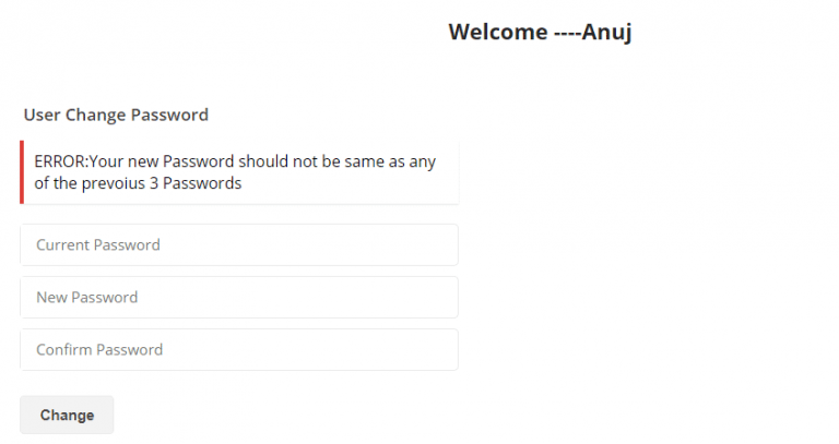 How to maintain the password history using php and mysql - PHPGurukul