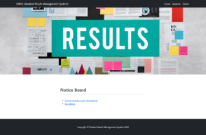 Student Result Management system in php | Student Result Management Project