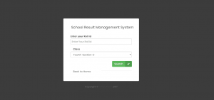 Student Result Management system in php | Student Result Management Project