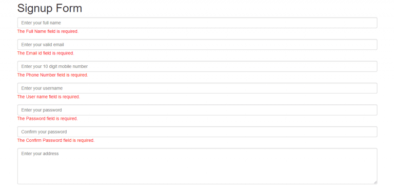 Form Validation In Codeigniter Form Validation In Ci Phpgurukul