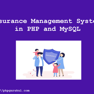Insurance Management System projects free download Archives - PHPGurukul