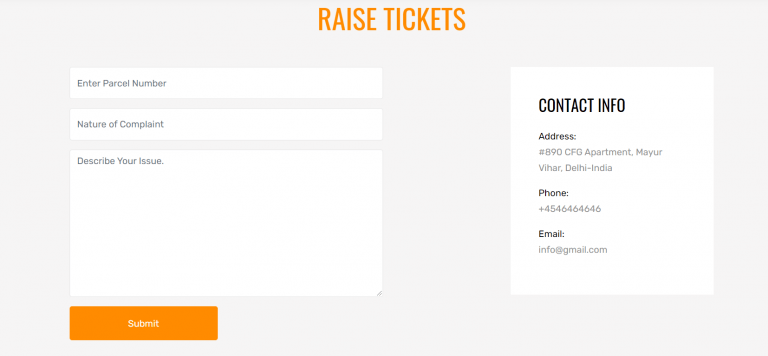 Courier Management System Using PHP and MySQL ,Courier Management Project
