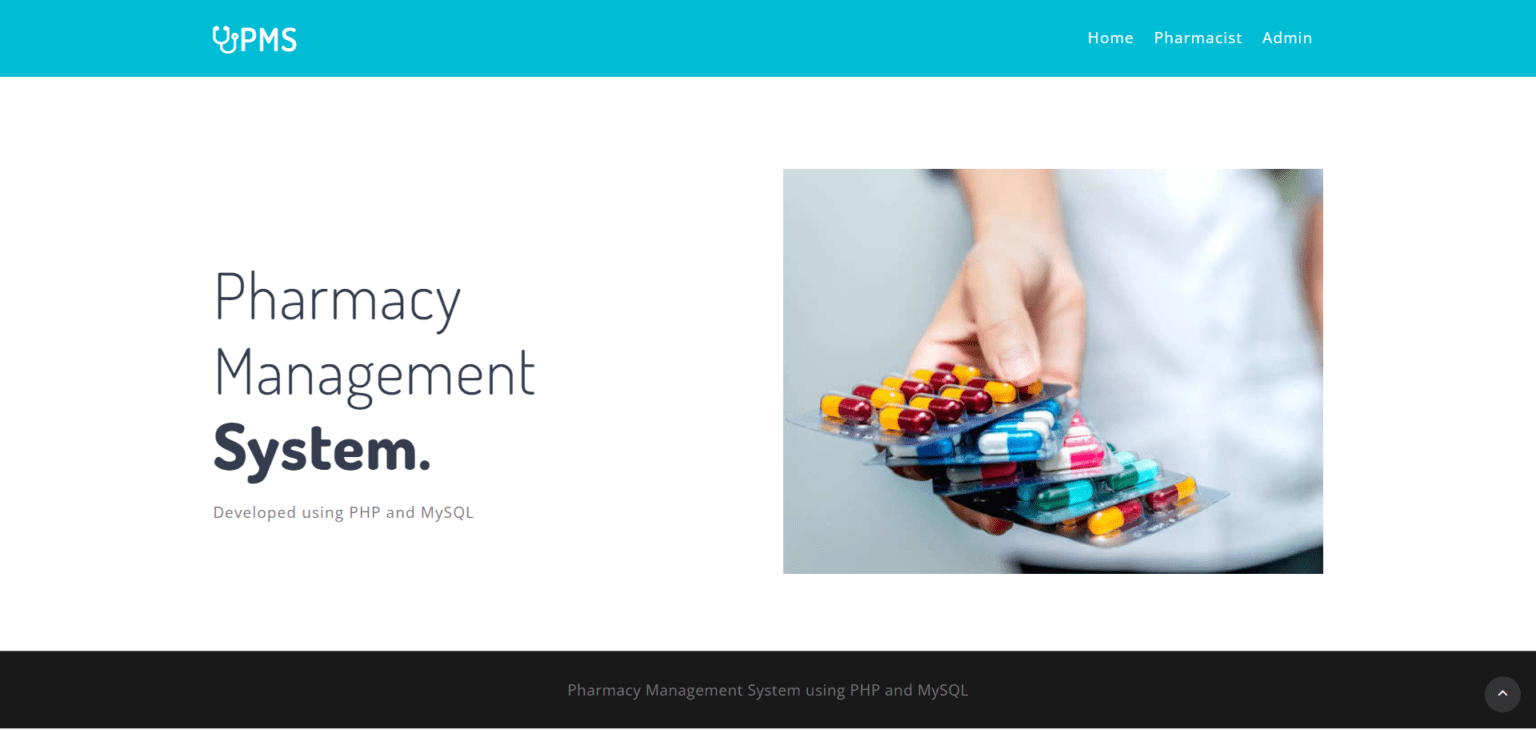 Pharmacy Management System using PHP and MySQL , Pharmacy Management ...
