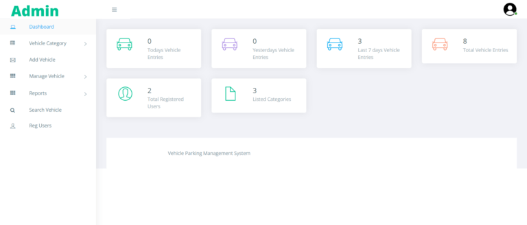 Vehicle Parking Management System Using Php And Mysql Project Download