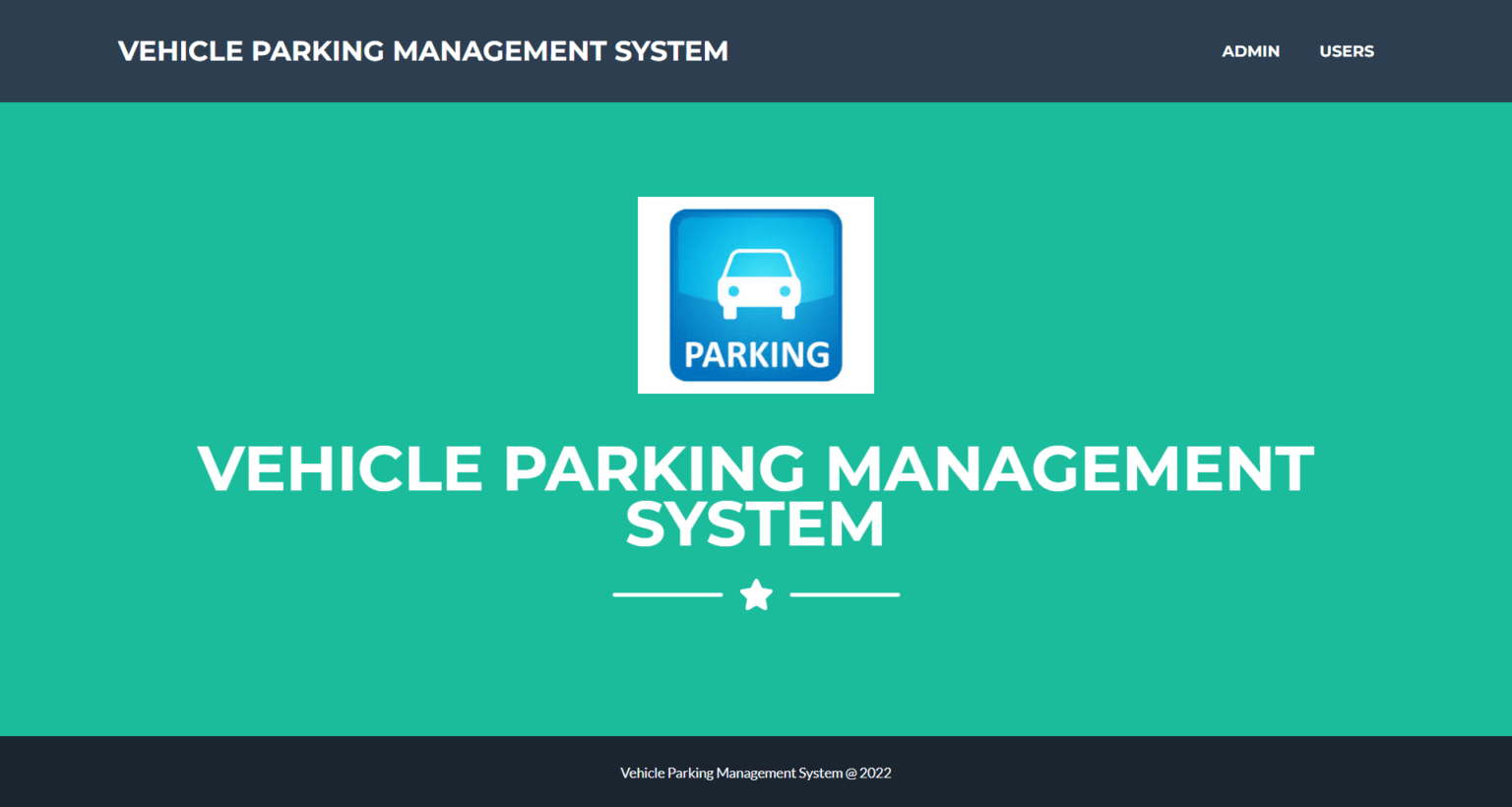 Vehicle Parking Management System using PHP and MySQL Project Download
