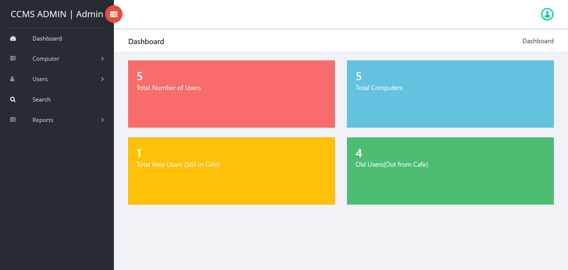 Cyber Cafe Management System Using PHP & MySQL , Cyber Cafe Management System Project