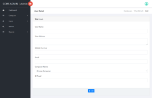 Cyber Cafe Management System Using PHP & MySQL , Cyber Cafe Management System Project