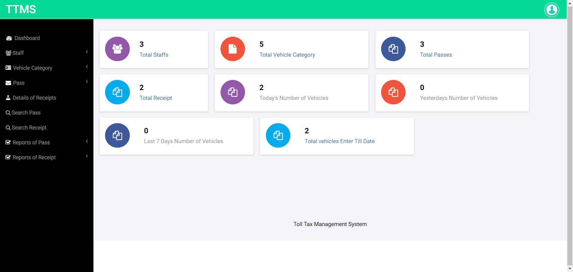 Toll Tax Management System Project in Php, Toll Tax Management Project ...