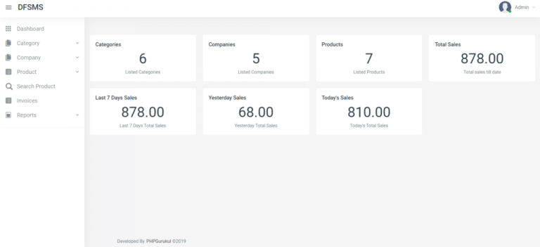 Dairy Farm Shop Management System Project, Dairy Farm Shop Management System in Php