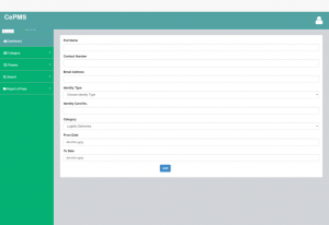 Curfew e-Pass Management System Project Using PHP and MySQL
