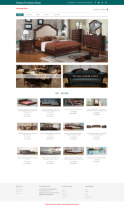 Online Furniture Shop Management System in Php | Online Furniture Shop Management Project