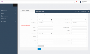 Crime Record Management System Using PHP and MySQL - PHPGurukul