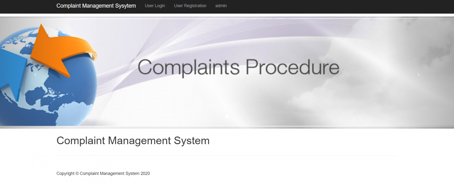 Online Complaint Management System Pro versionin PHP | Complaint ...
