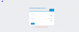 Crime Record Management System Using PHP and MySQL - PHPGurukul