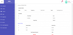 Online Dance Classes Registration System in PHP| Online Dance Classes ...