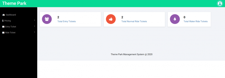 Theme Park Management System in PHP| Online Theme Park Management Project