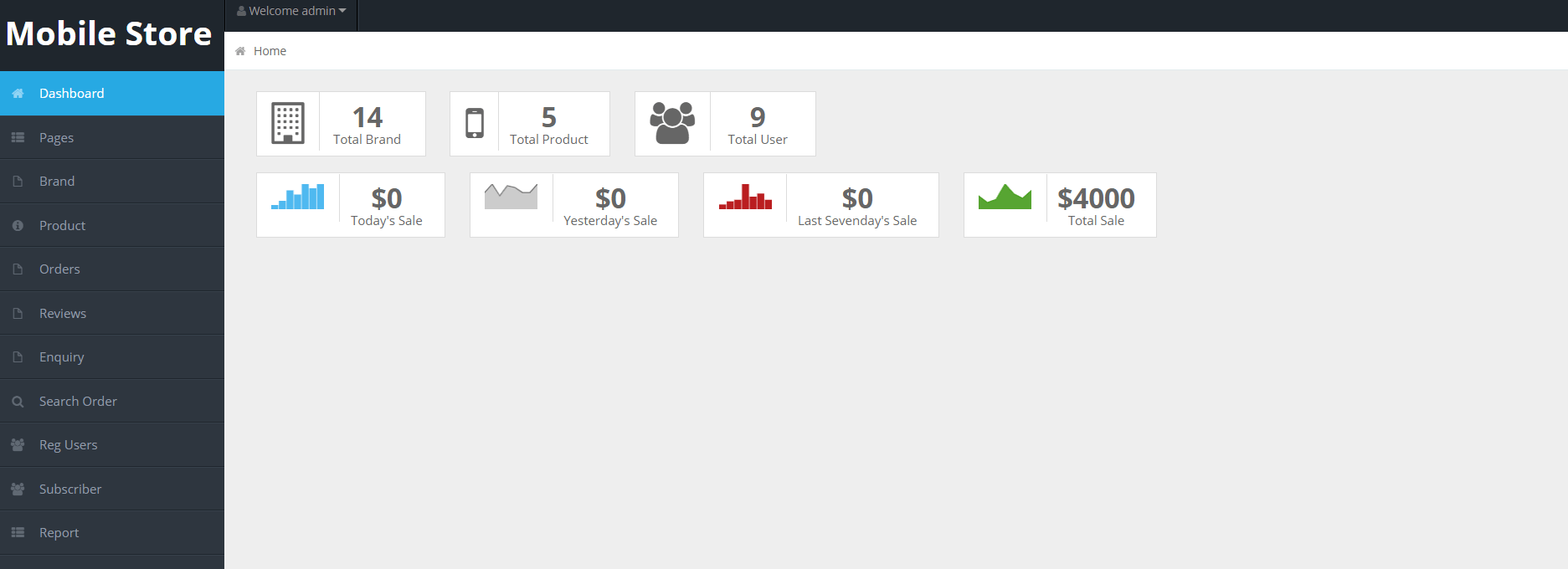 Mobile Store Management System Project In Php Online Mobile Store