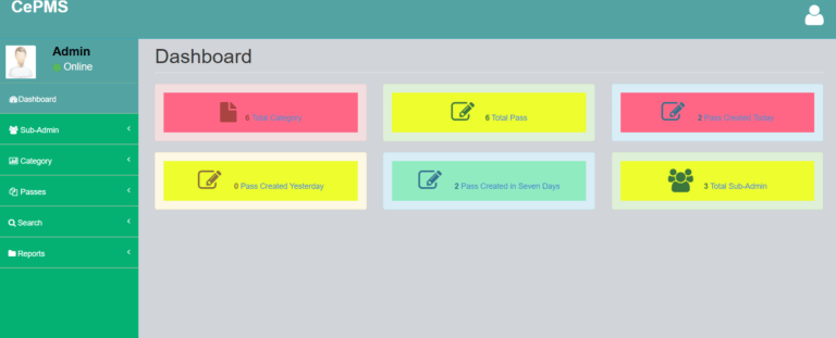 Curfew e-Pass Management System Project in Php Pro Version- PHPGurukul