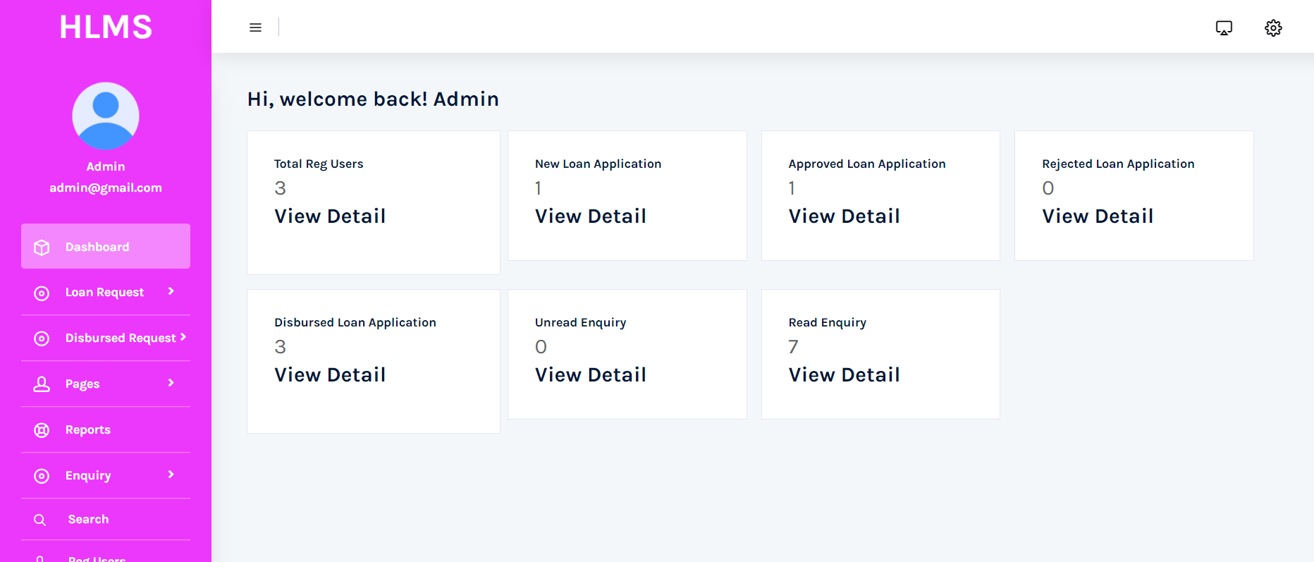 Home Loan Management System Using PHP and MySQL