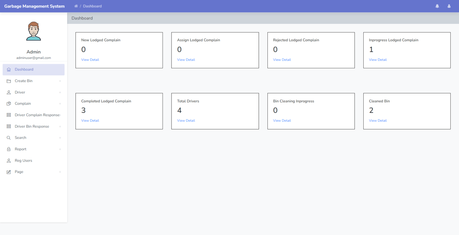 Garbage Management System using PHP and MySQL - PHPGurukul