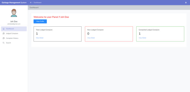 Garbage Management System Using Php And Mysql Phpgurukul 5585