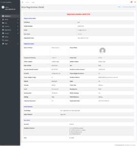 Cricket Academy Management System | Cricket Academy Management Project PHP
