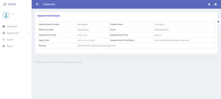 Doctor Appointment Management System Project in PHP | Doctor ...