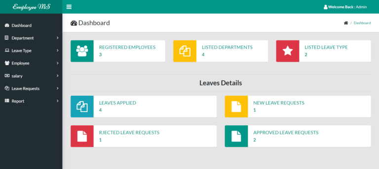 Employee Management System in PHP and MySQL | Employee Management Project