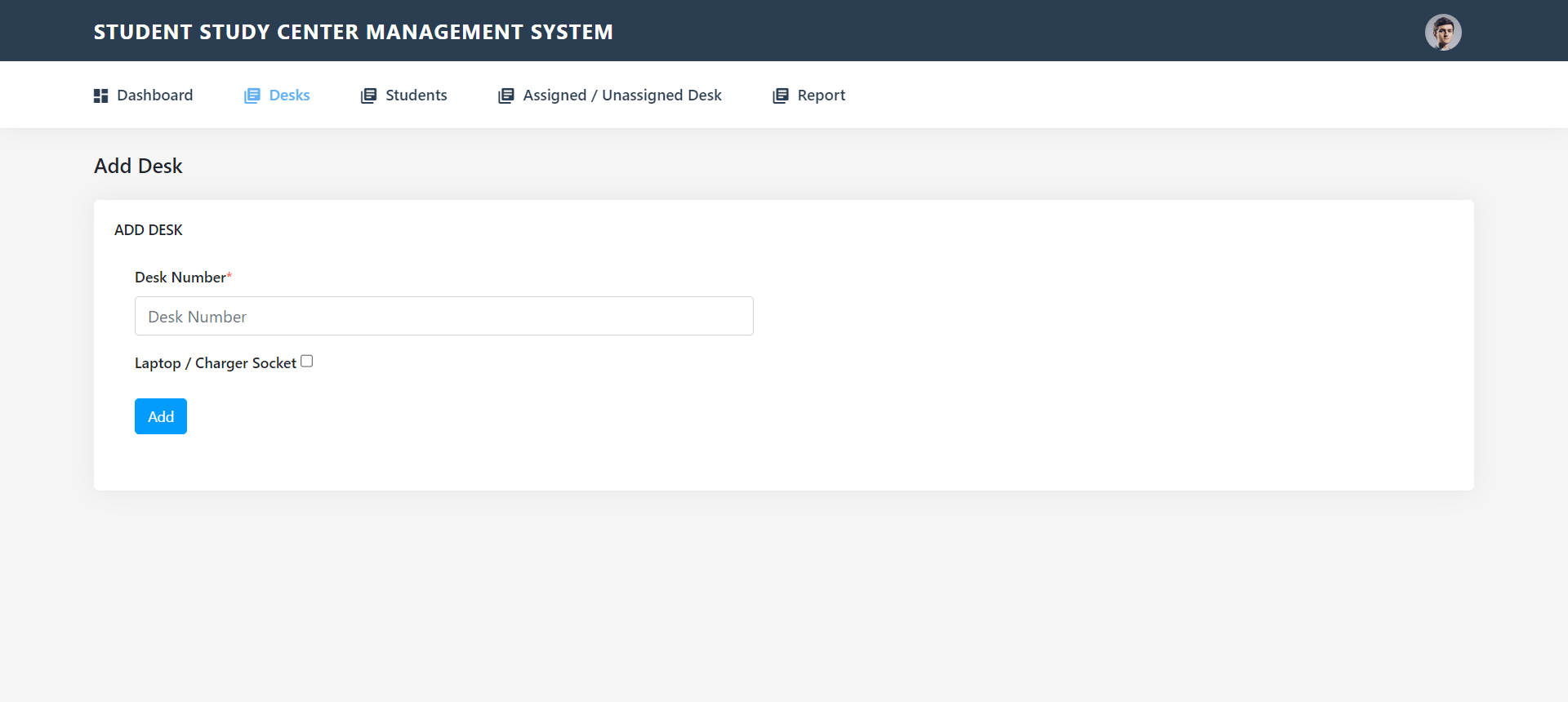 Student Study Center Management System | online Student Study Center ...