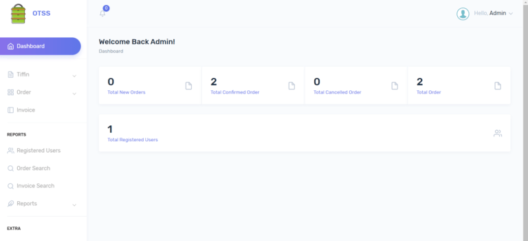 Online Tiffin Service System Using Php And Mysql Online Tiffin
