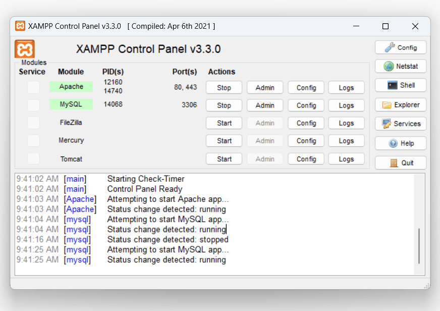 How To Create A MySQL Database Using XAMPP In PHP