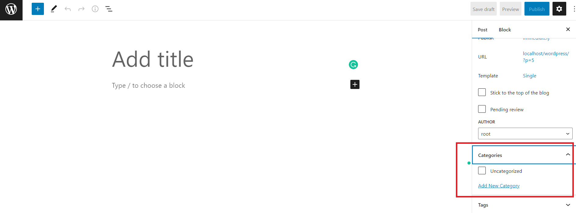 How to Create a New Post in WordPress - PHPGurukul