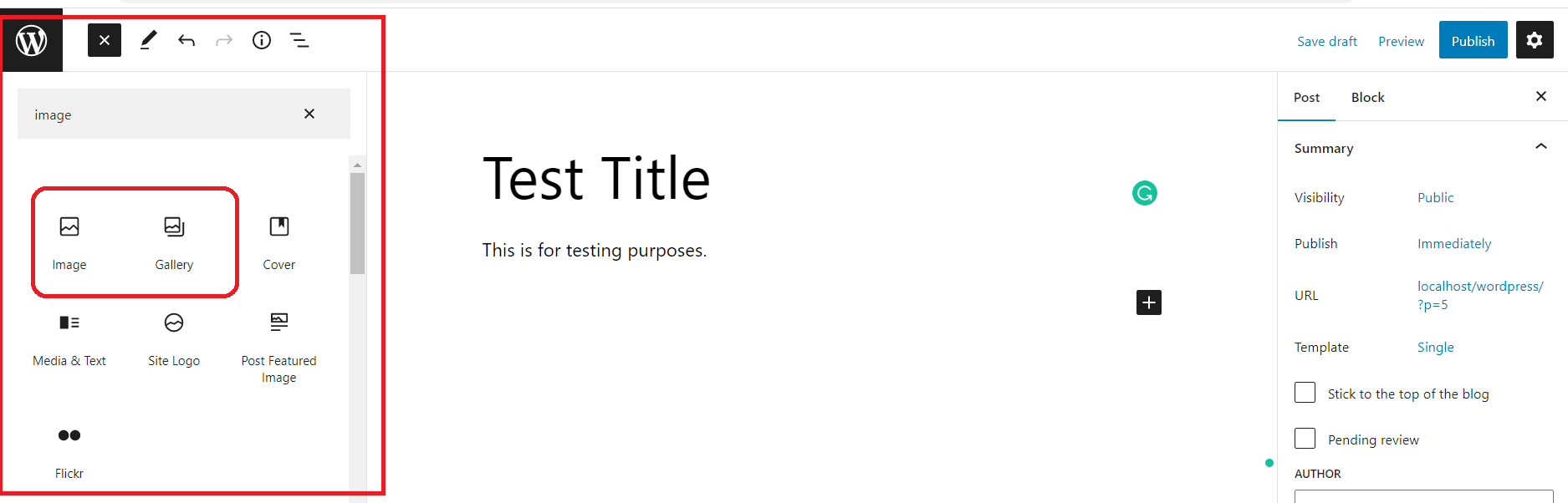 How to Add an Image in WordPress - PHPGurukul