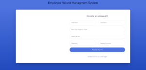 Employee Record Management System in PHP and MySQL PHPGurukul