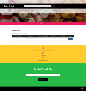 Toy Shop Management System in PHP | Toy Shop Management Project in PHP