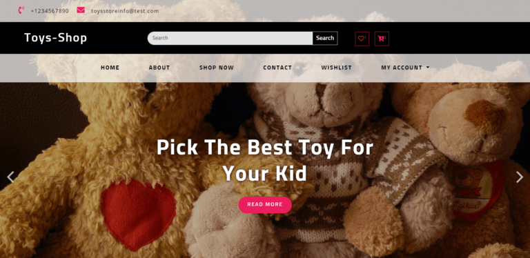 Toy Shop Management System in PHP | Toy Shop Management Project in PHP