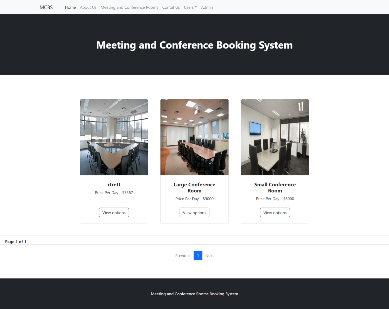 Meeting and Conference Booking Management System | Meeting and ...