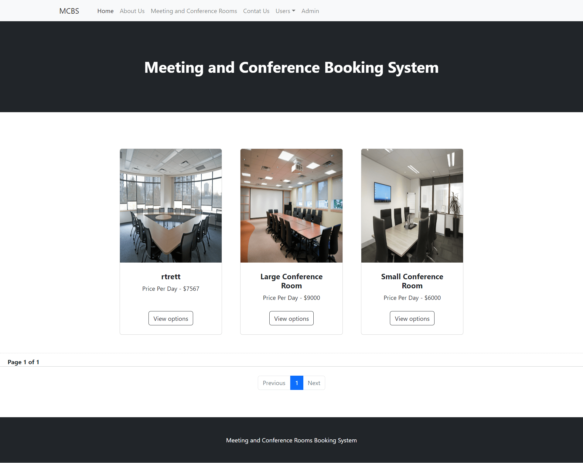 Meeting and Conference Booking Management System | Meeting and ...