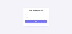 Company Visitors Management System in Django | Company Visitors ...