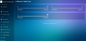 Students Record System Project in Python Django