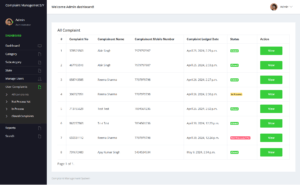 Complaint Management System Project in Python Django - PHPGurukul