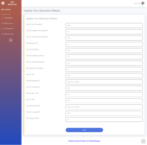 Employee Record Management System project Using Python Django and MySQL