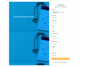 Hospital Management System Project using Python Django - PHPGurukul