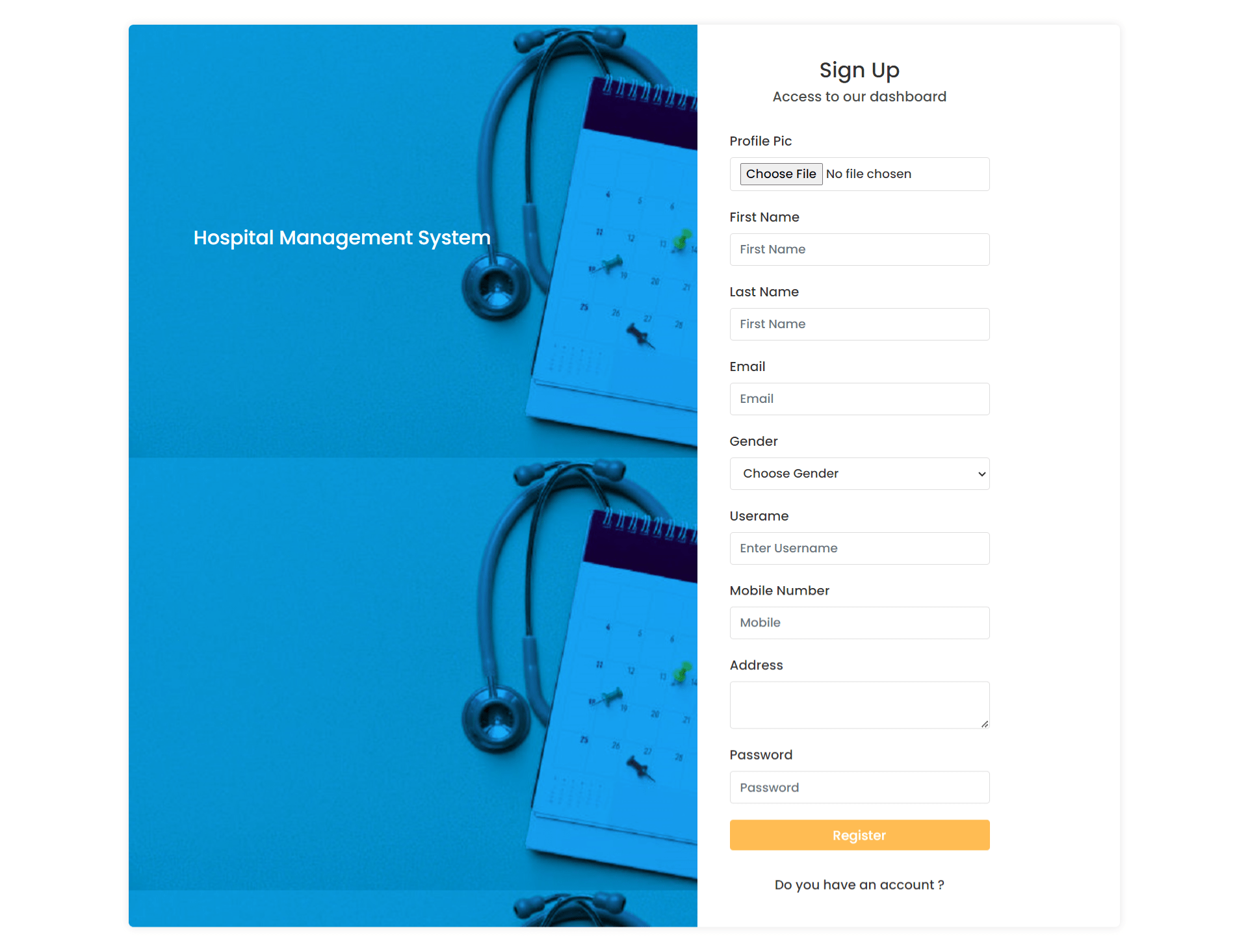 Hospital Management System Project using Python Django - PHPGurukul