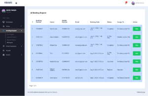 Vehicle Breakdown Assistance Management System Project Using Python Django and MySQL