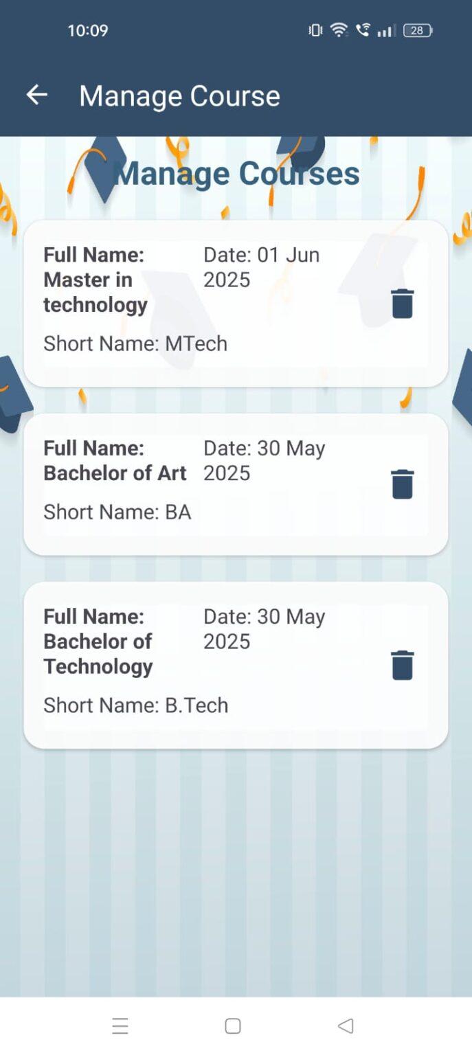 Student Record Android App using SQLite | Student Record Management Android App- PHPGurukul