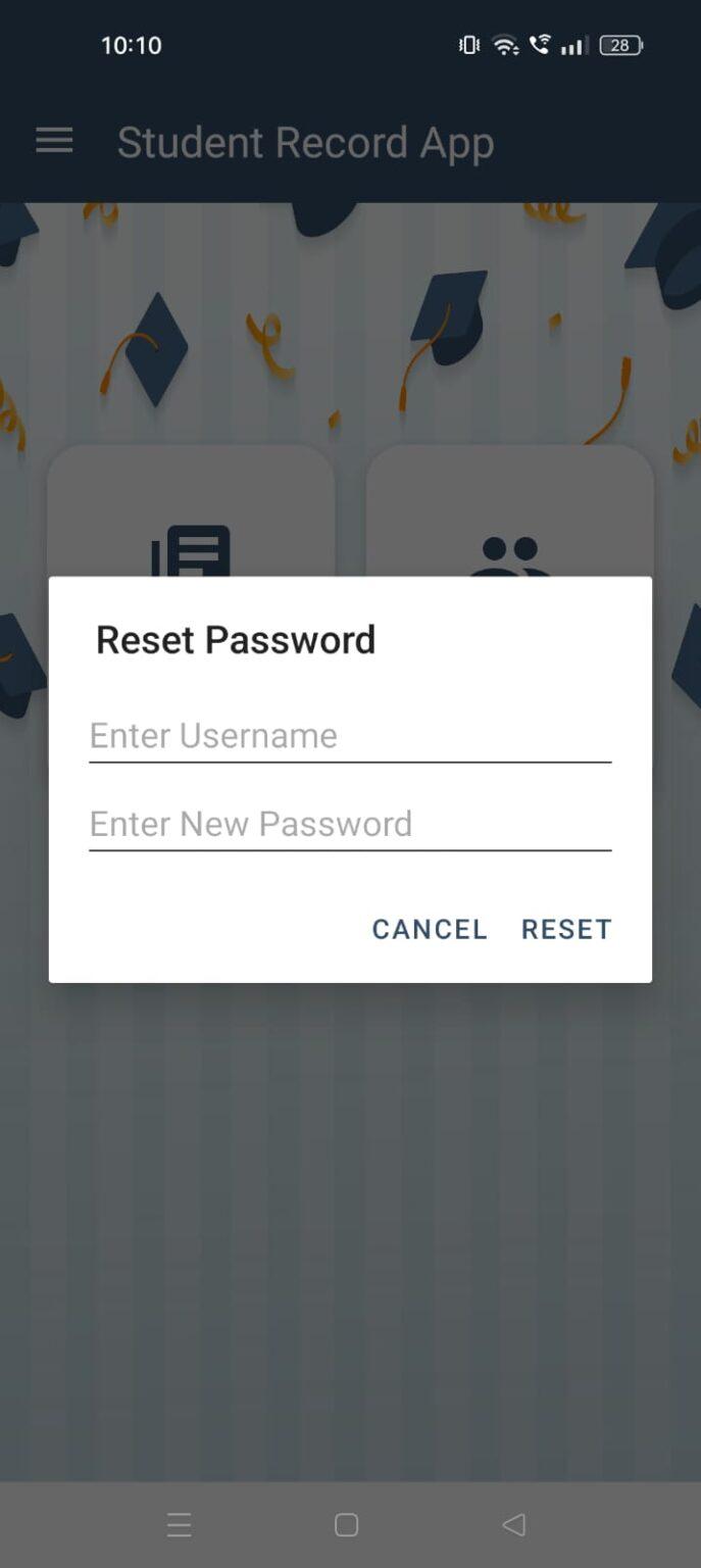 Student Record Android App using SQLite | Student Record Management ...
